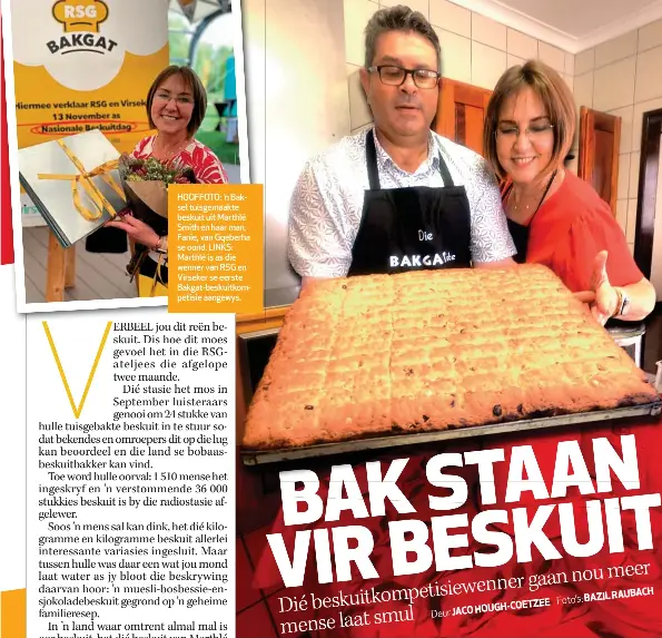 BAK STAAN VIR BESKUIT - PressReader