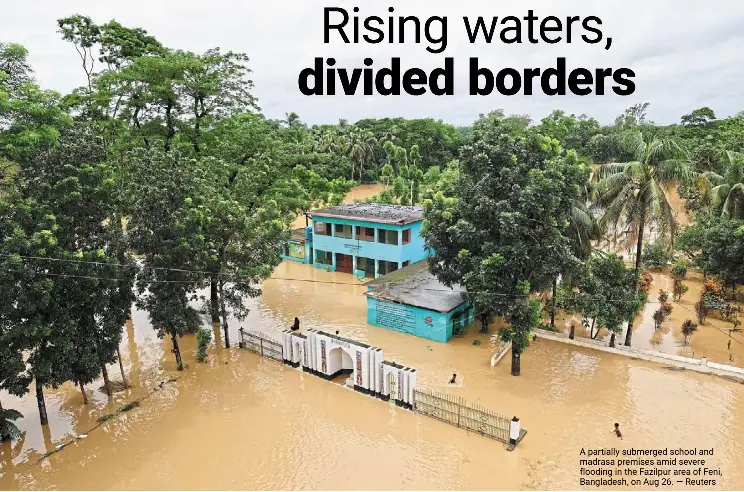 Rising waters, divided borders - PressReader