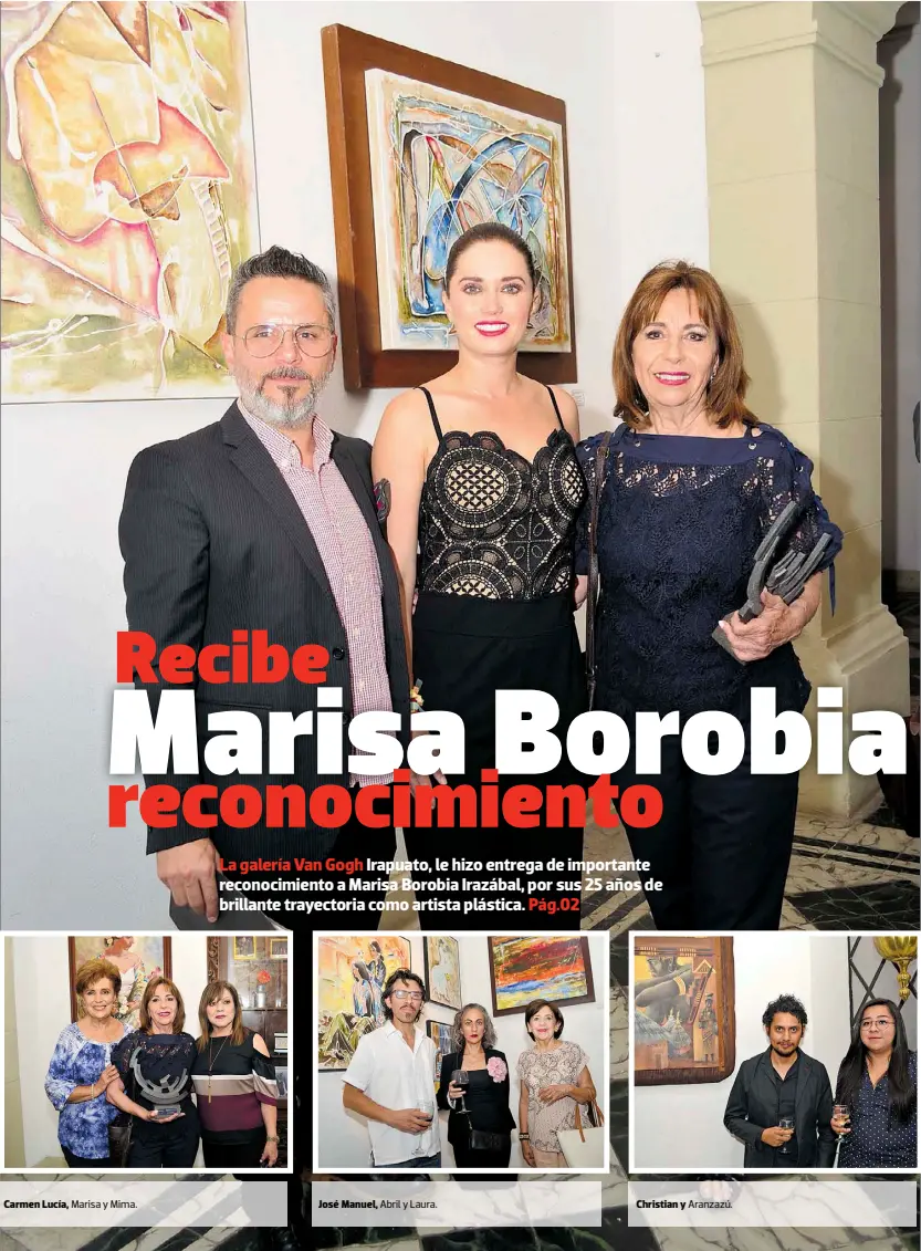 Recibe Marisa Borobia reconocimi­ento - PressReader