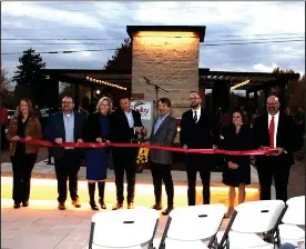 Special ceremony welcomes Black Fork Commons Plaza to Shelby - PressReader