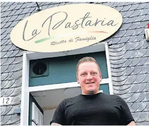 Im Sommer eröffnet „La Pastaria“in Lennep - PressReader