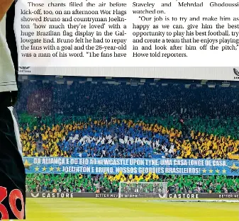 Love affair cuts deep for fans and Bruno - PressReader