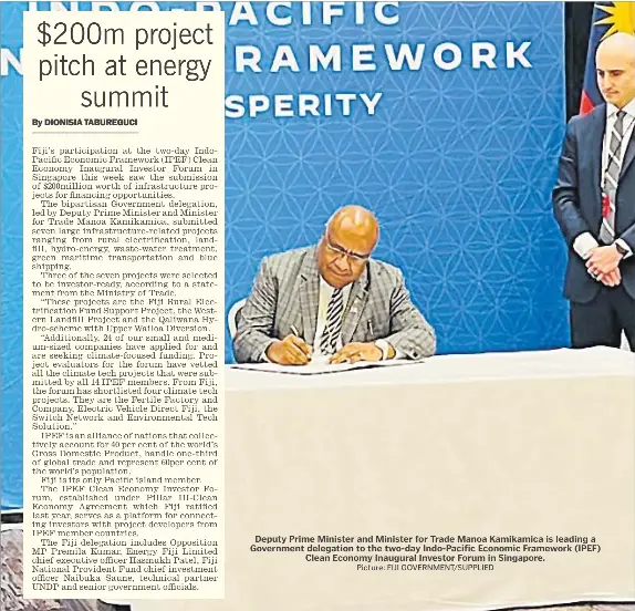 $200m project pitch at energy summit - PressReader
