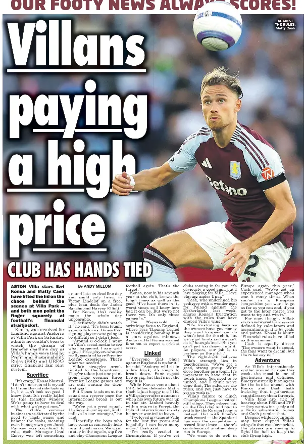 Villans paying a high price - PressReader