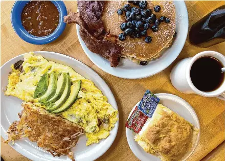 Sun rises on these breakfast places - PressReader