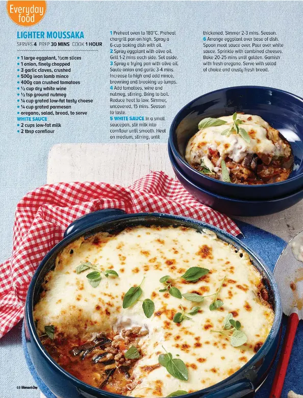 LIGHTER MOUSSAKA - PressReader