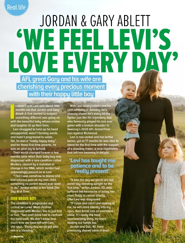‘WE FEEL LEVI’S LOVE EVERY DAY’ - PressReader