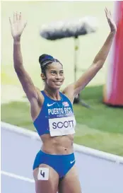 Gabby Scott apreció el calor de su gente - PressReader