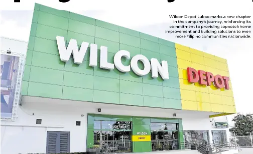 Wilcon’s 100th store: A progressiv­e journey - PressReader