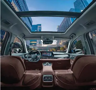 Chery’s hard-core technology facilitate­s building luxurious ...