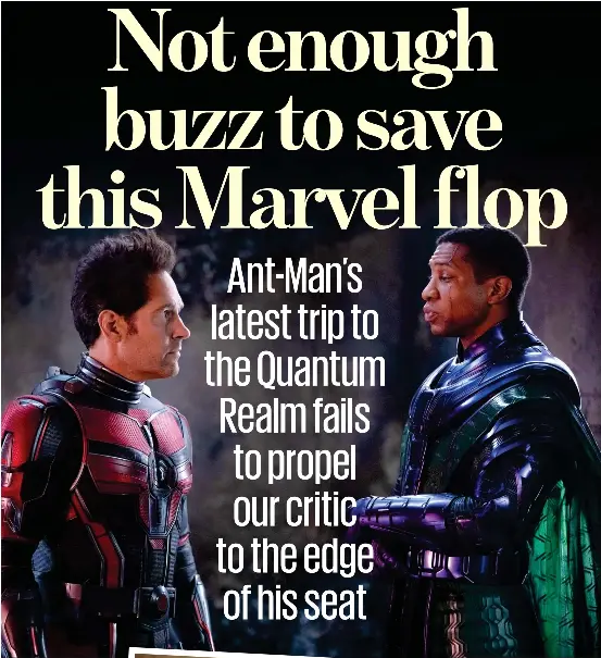 Not enough buzz to save this Marvel flop - PressReader
