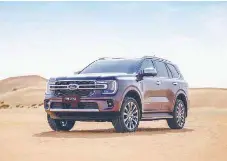All roads in the Ford Everest 4x4 SUV - PressReader