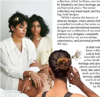 Stepping away from traditiona­l designs and stones, designers share how they fuse imaginatio­n ...