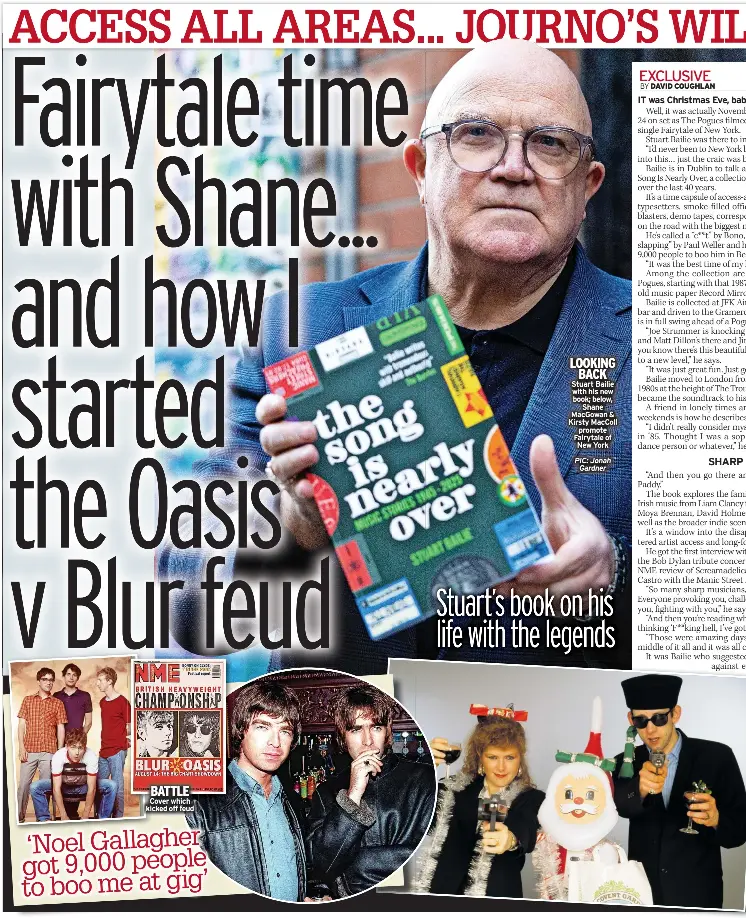 Fairytale time with Shane... and how I started the Oasis v Blur feud - PressReader