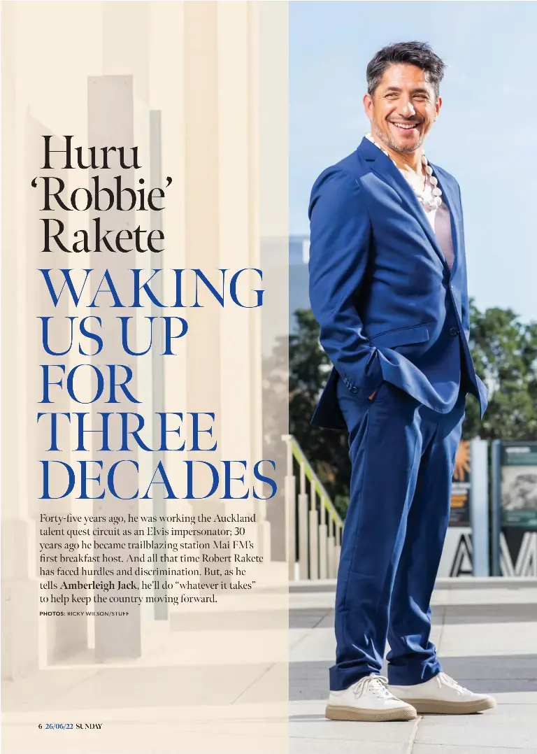 Huru ‘Robbie’ Rakete WAKING US UP FOR THREE DECADES - PressReader