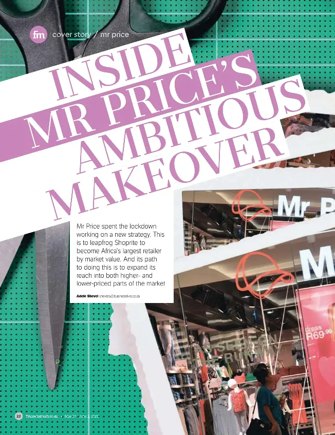 INSIDE PRICE’S AMBITIOUS MR MAKEOVER - PressReader