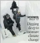 Digging deep to measure climate change - PressReader