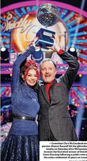 Comedian becomes Strictly’s first blind winner - PressReader