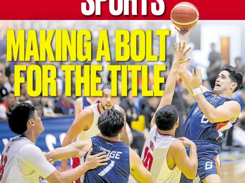 MAKING A BOLT FOR THE TITLE - PressReader