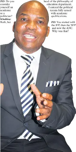 Education comes first for Prof Khubisa - PressReader