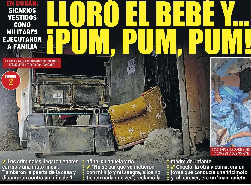 LLORÓ EL BEBÉ Y... ¡PUM, PUM, PUM! - PressReader