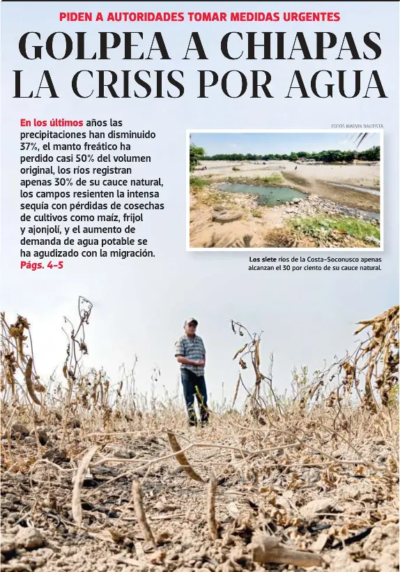 GOLPEA A CHIAPAS LA CRISIS POR AGUA - PressReader