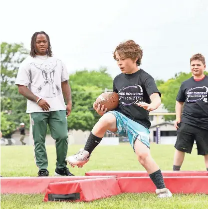 James Robinson camp will help kids ‘decide what they can do’ - PressReader