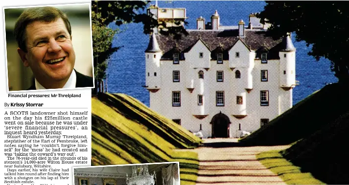 Note that revealed torment of suicide landowner who had to sell his £ ...