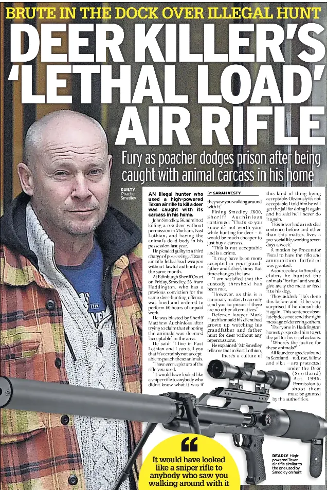 DEER KILLER’S ‘LETHAL LOAD’ AIR RIFLE - PressReader