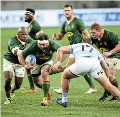 Malherbe a reassuring figure for the Springboks - PressReader