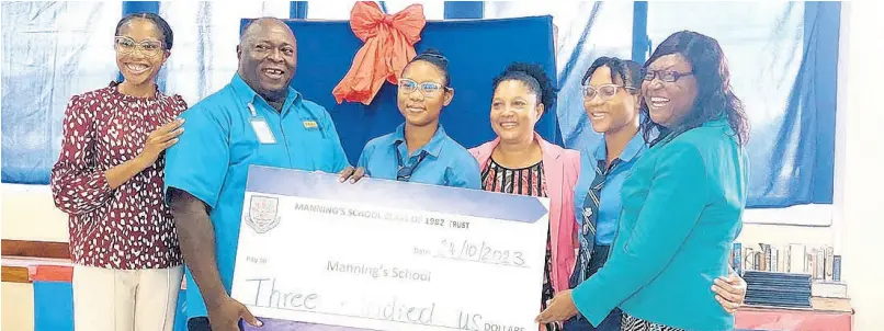 20 students benefit from Manning’s Class of 1982’s $1m scholarshi­p ...