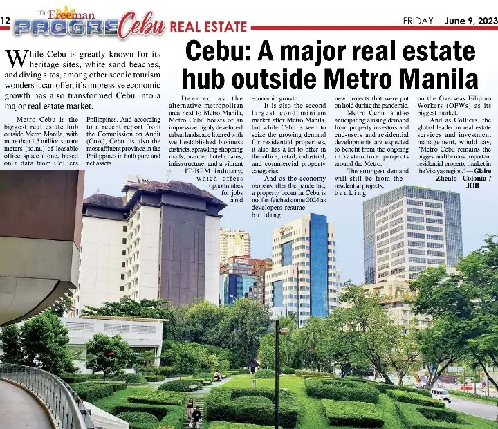Cebu: A major real estate hub outside Metro Manila - PressReader