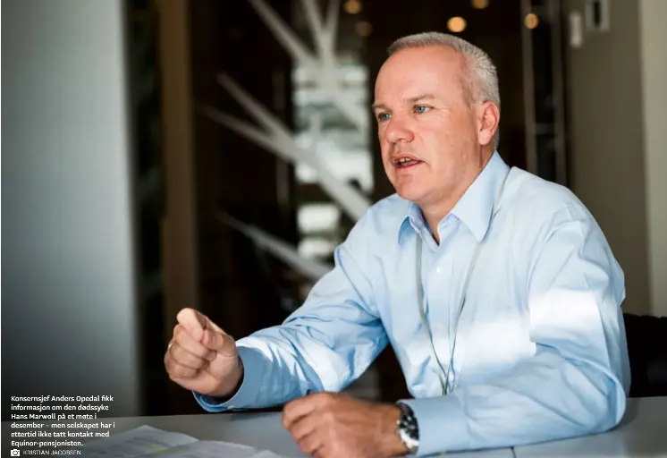 Skuffet over Equinor-respons på dødssyk oljearbeid­er - PressReader