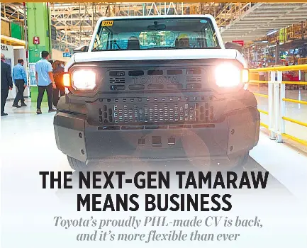THE NEXT-GEN TAMARAW MEANS BUSINESS - PressReader
