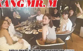 FORMER, CURRENT ABS-CBN STARS NAKIG-BONDING KANG MR. M - PressReader