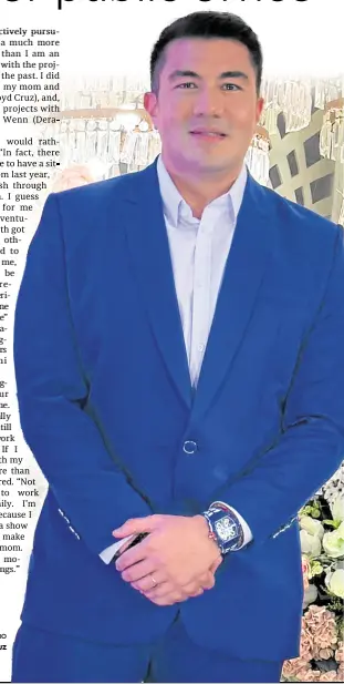 Luis Manzano to host game show but ‘open’ to running for public office - PressReader