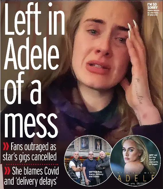 Left in Adele of a mess - PressReader