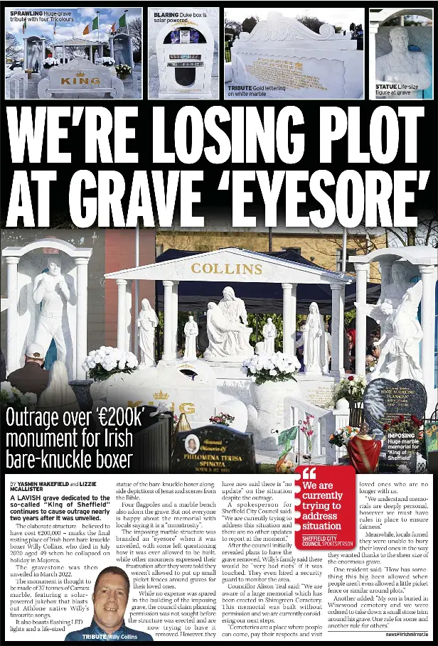 WE’RE LOSING PLOT AT GRAVE ‘EYESORE’ - PressReader