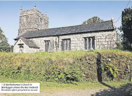 Reporter Olivier Vergnault visited the remote parish of Warleggan, on ...