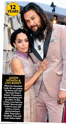 JASON MOMOA & LISA BONET - PressReader