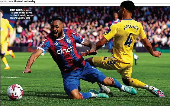 Dyche calm despite fall into drop-zone - PressReader