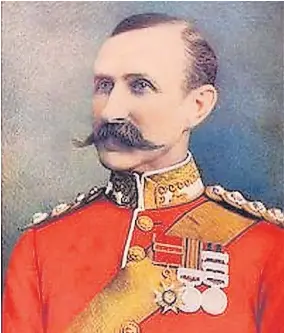 Commemorat­ion honours general fatally shot as he faced the enemy ...