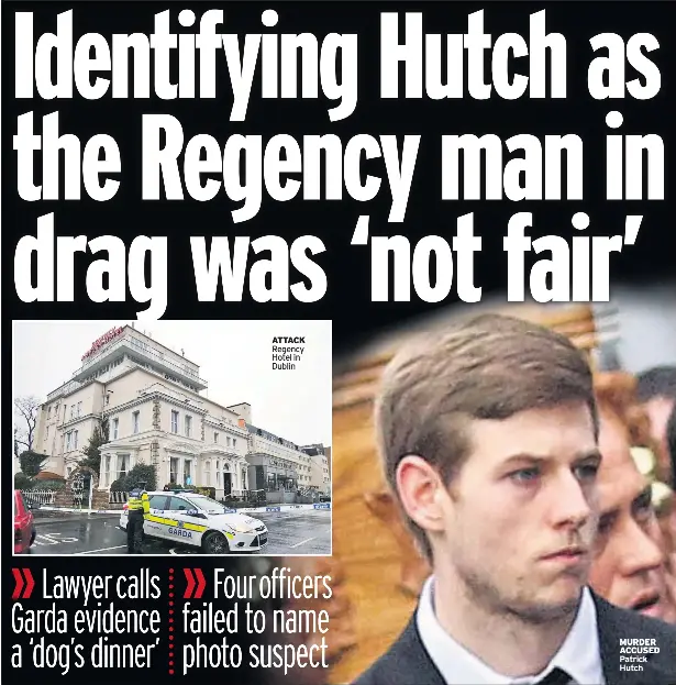 Identifyin­g Hutch as the Regency man in drag was ‘not fair’ - PressReader