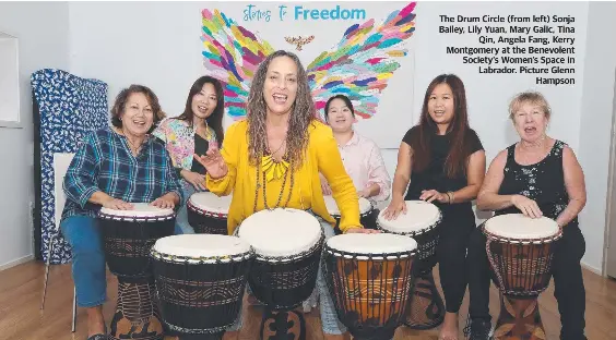 THESE WOMEN MARCH TO BEAT OF THEIR OWN DRUM - PressReader