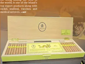 CUBAN CIGAR EXPORTS SOAR AMID DEMAND FOR LUXURY GOODS - PressReader