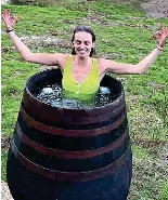 Ice, ice, Lady! Vi takes a dip - PressReader