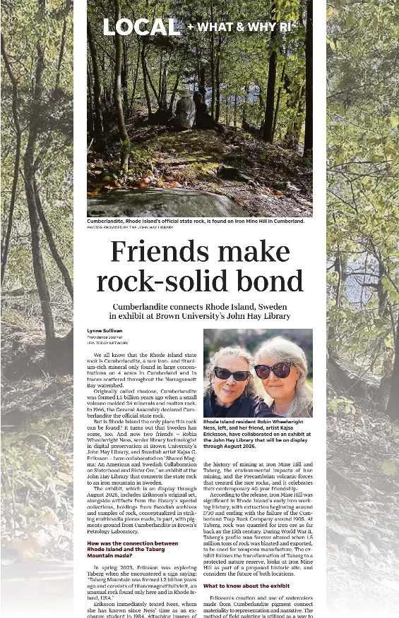 How was the connection between Rhode Island and the Taberg Mountain made? What to know about the ...