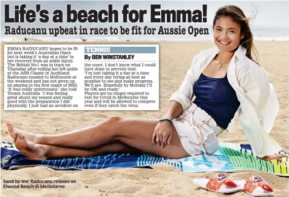 Life’s a beach for Emma! - PressReader