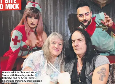 LOVE AT FIRST BITE FOR CHRIS AND MICK - PressReader