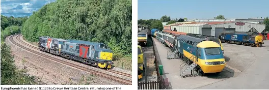 Europhoeni­x Class 91 returns to Crewe - PressReader
